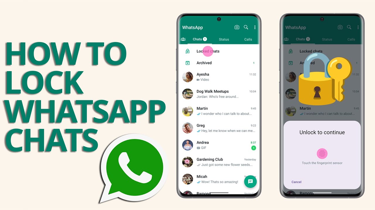 How to Lock Chat on Whatsapp (Android and iPhone)