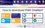 How To Download PTRC Challan Online (Payment)